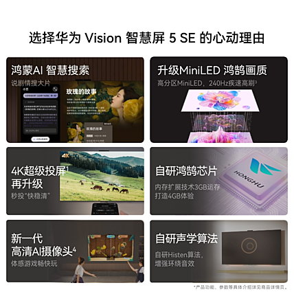 华为Vision智慧屏 5 SE